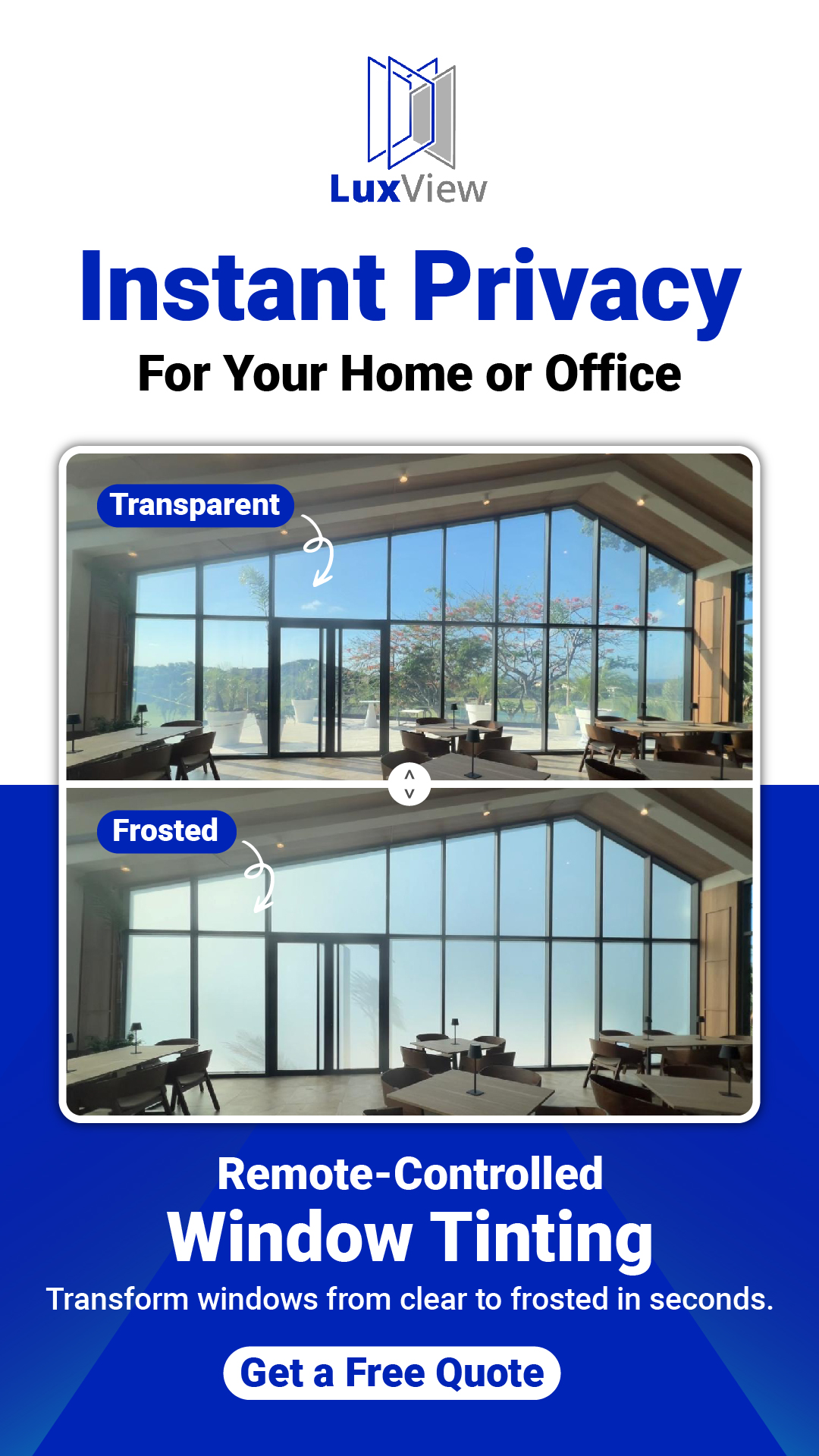 LuxView Smart Film | Retrofit Smart Film Installation - Missouri ...